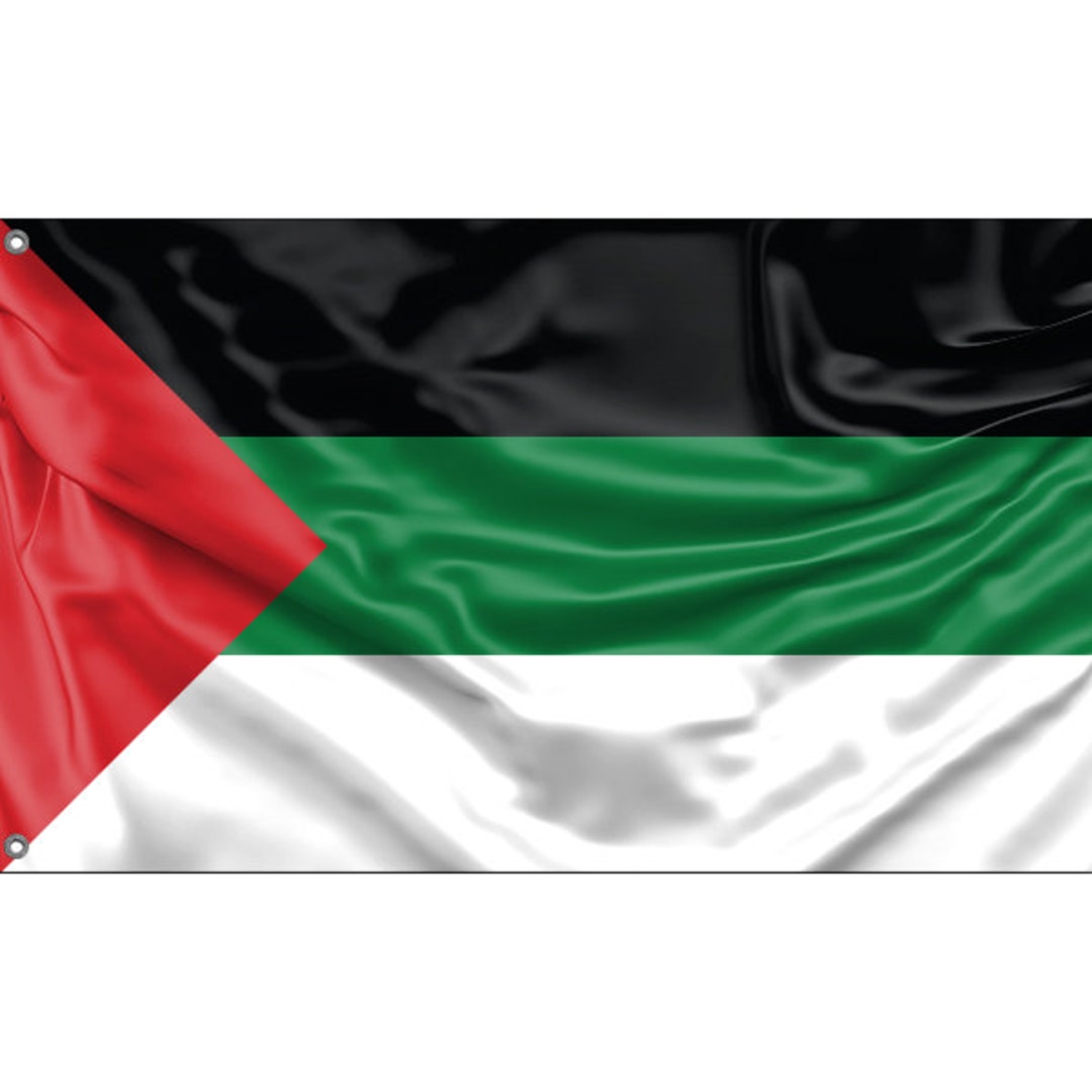 Arabic Language Flag Unique Design Print High Quality Materials Size ...