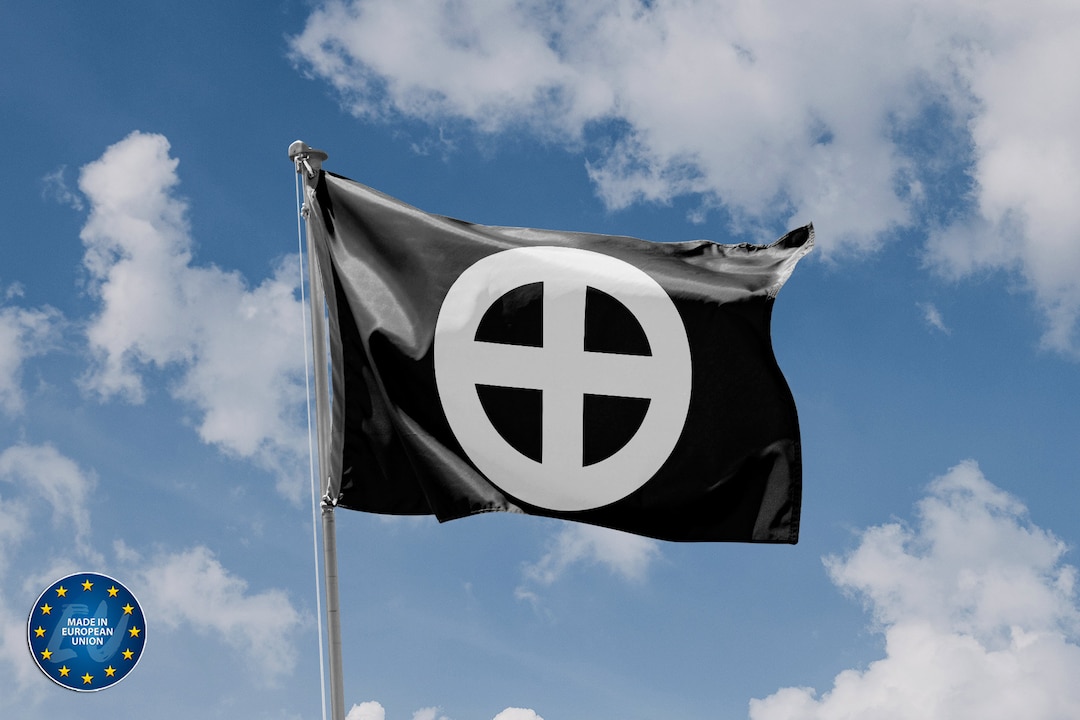 Sun Cross Flag | Unique Design Print | High Quality Materials | 5 Sizes ...