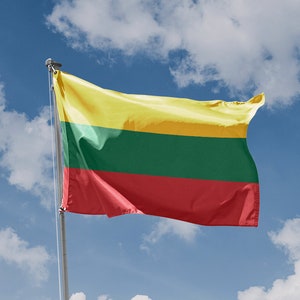 Lithuania Flag | Unique Design Print | High Quality Materials | 5 Sizes ...