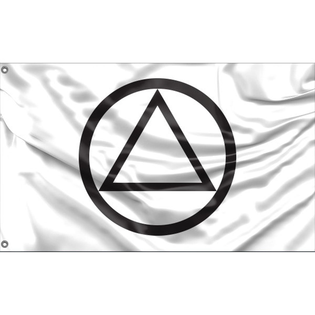 Alcoholics Anonymous Flag Unique Design Print High Quality Materials ...
