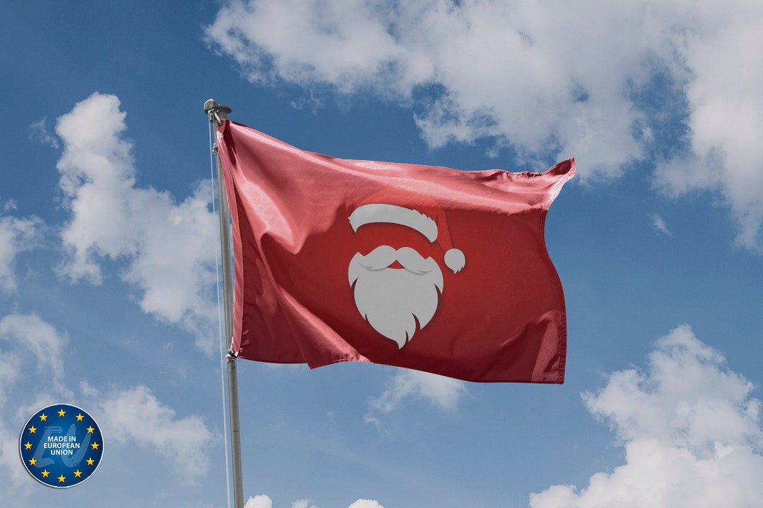 Santa Claus Flag | Unique Design Print | High Quality Materials | 5 ...