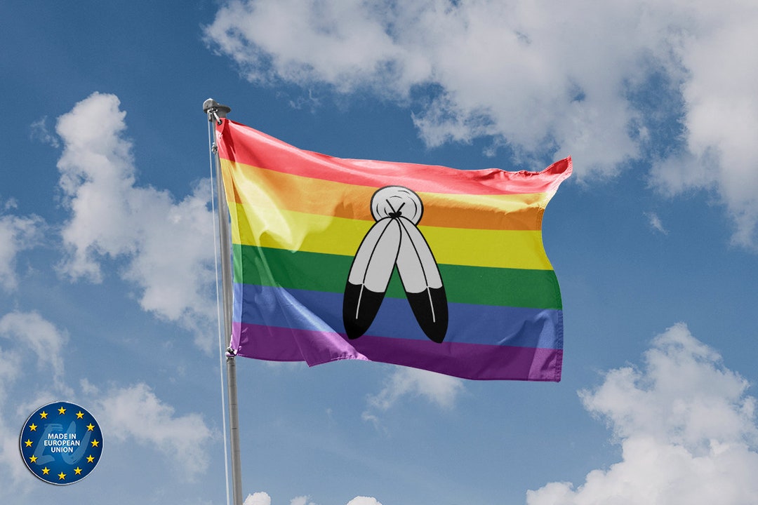 Two Spirit Pride Flag | Unique Design Print | High Quality Materials ...