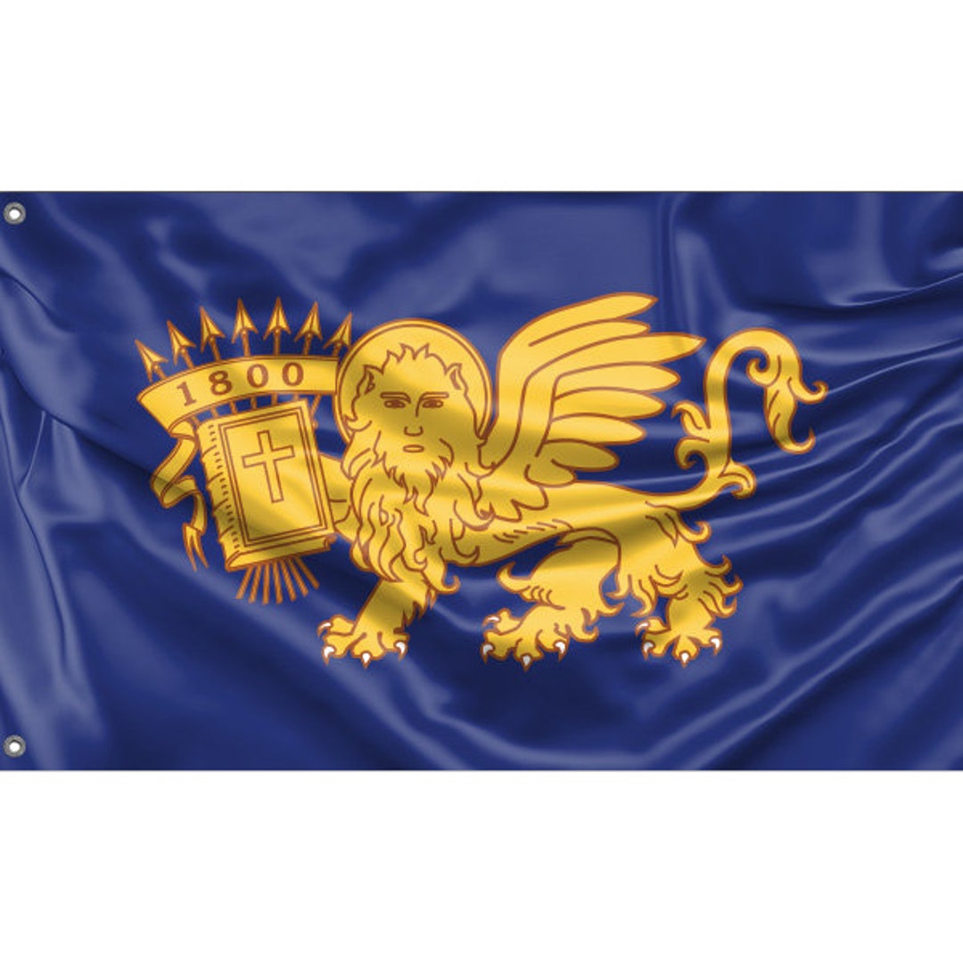 Septinsular Republic Flag Unique Design Print High Quality - Etsy