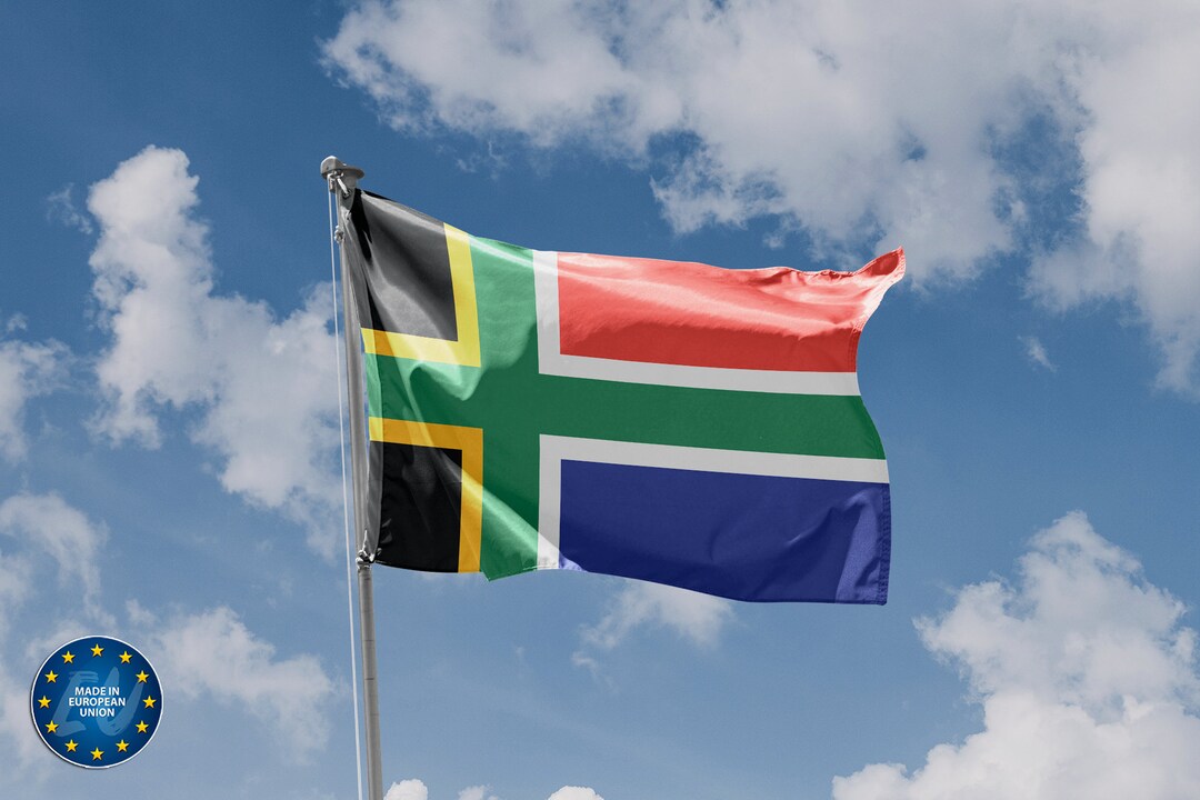 Nordic Cross Flag of South Africa | Unique Design Print | High Quality ...