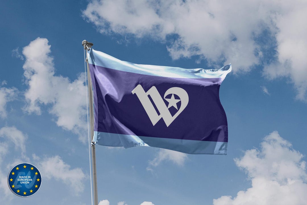 Waco Flag, Texas USA | Unique Design Print | Hiqh Quality Materials ...