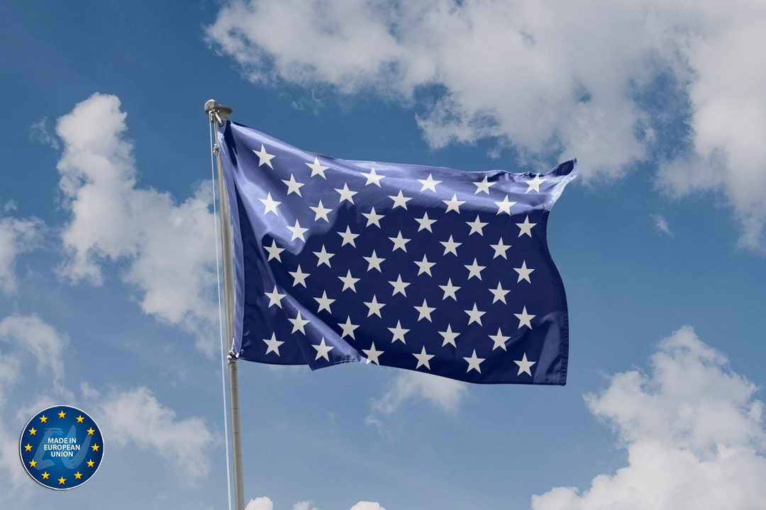 US Naval Jack Flag | Unique Design Print | Hiqh Quality Materials | 5 ...