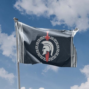 Ancient Style Gladiator Flag | Unique Design Print | High Quality ...