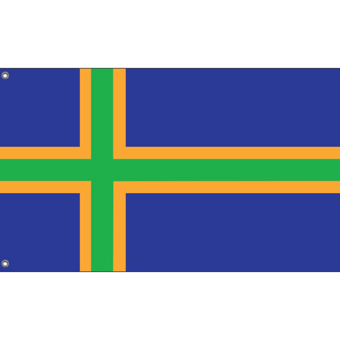 Unofficial Flag of Vendsyssel, Denmark | Unique Design Print | Hiqh ...
