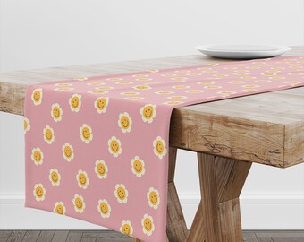 Smiley Face Table Runner - Etsy