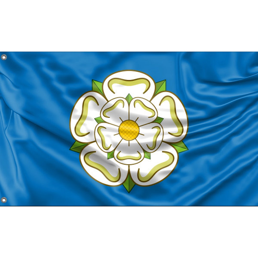 Yorkshire County Flag United Kingdom Unique Design Print - Etsy