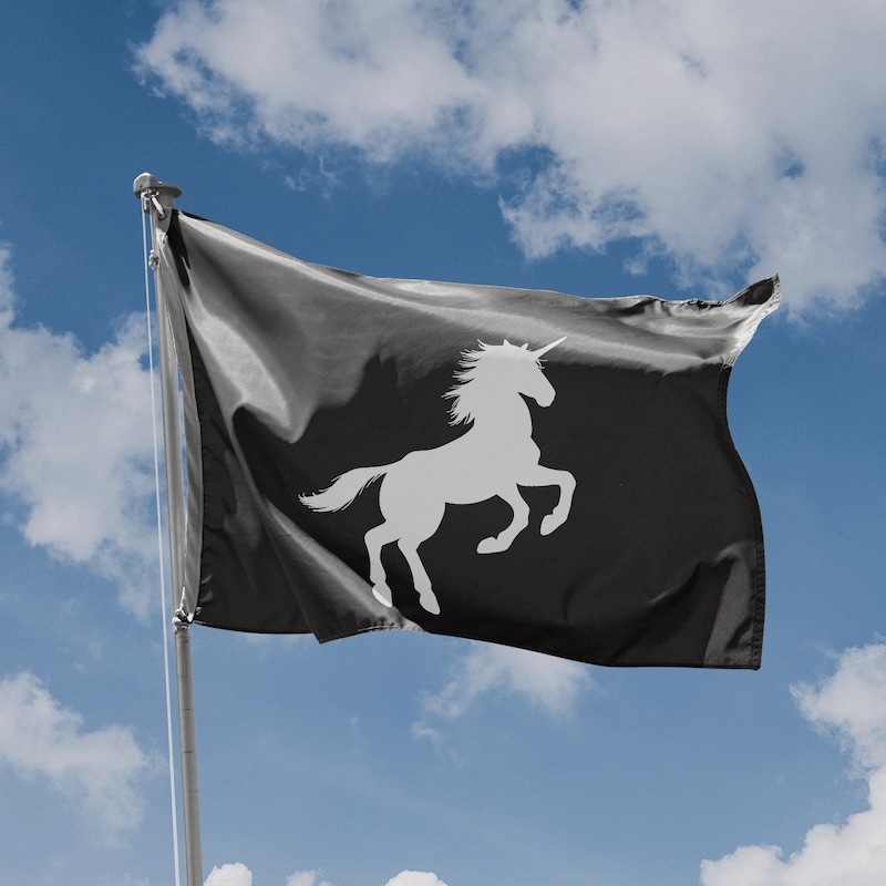 Unicorn Flag - Etsy UK