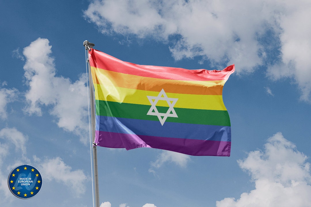 Jewish Pride Flag | Unique Design Print | High Quality Materials | 5 ...