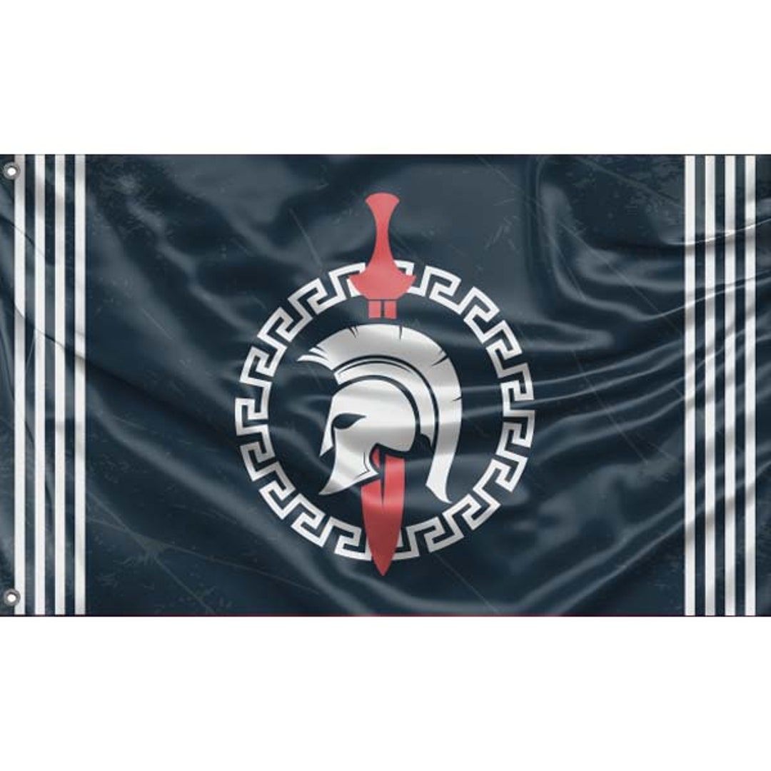 Ancient Style Gladiator Flag Unique Design Print High Quality Materials ...