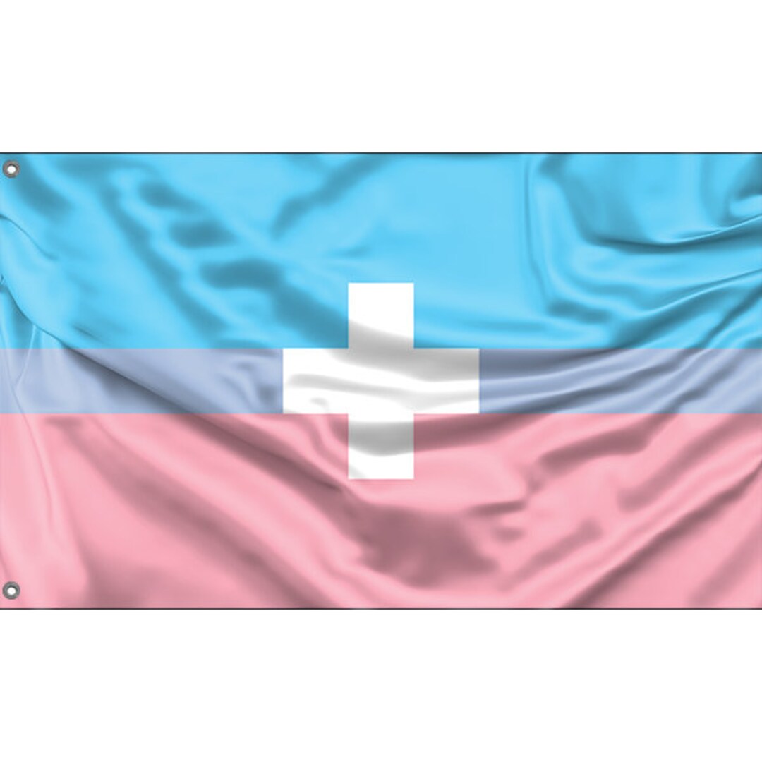 Flag of Transmedicalism Unique Design Print High Quality Materials 5 ...