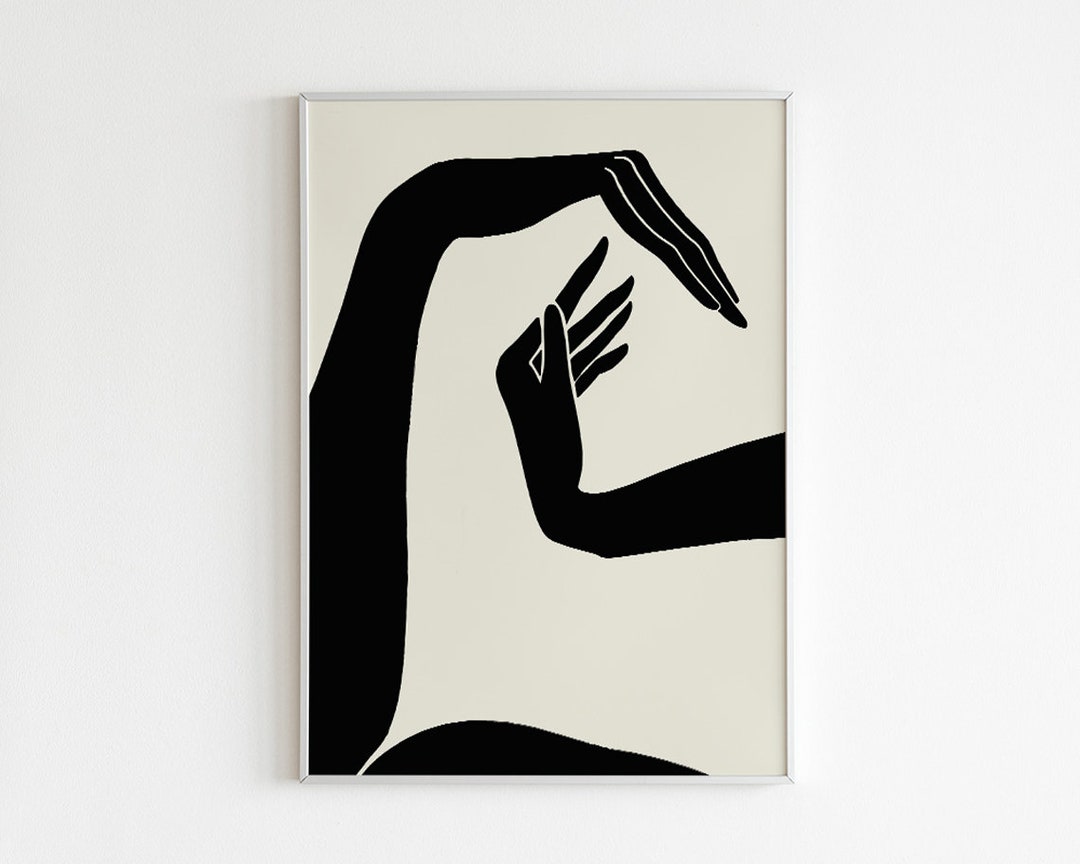 Hands Art Poster Unique Design Print High Quality - Etsy