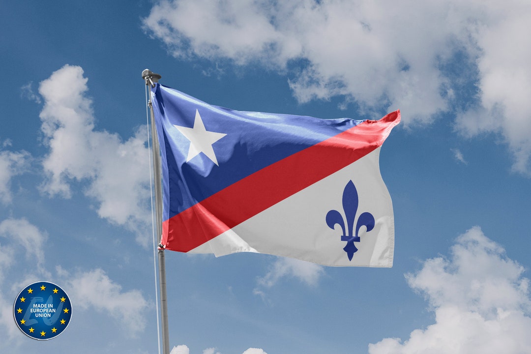 Franco-american Flag | Unique Design Print | High Quality Materials | 5 ...