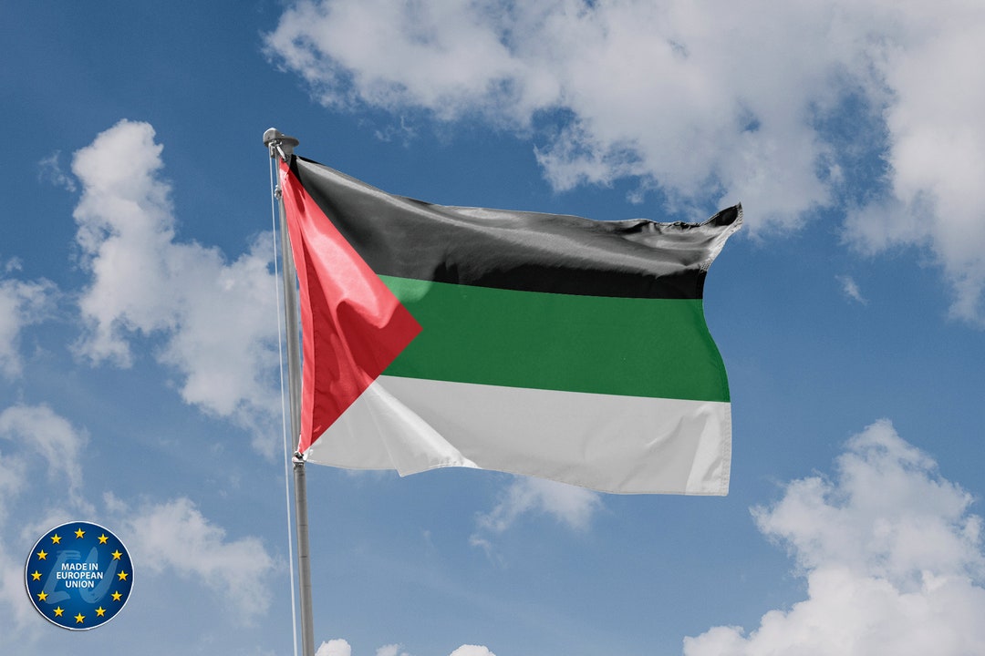 Arabic Language Flag Unique Design Print High Quality Materials Size ...