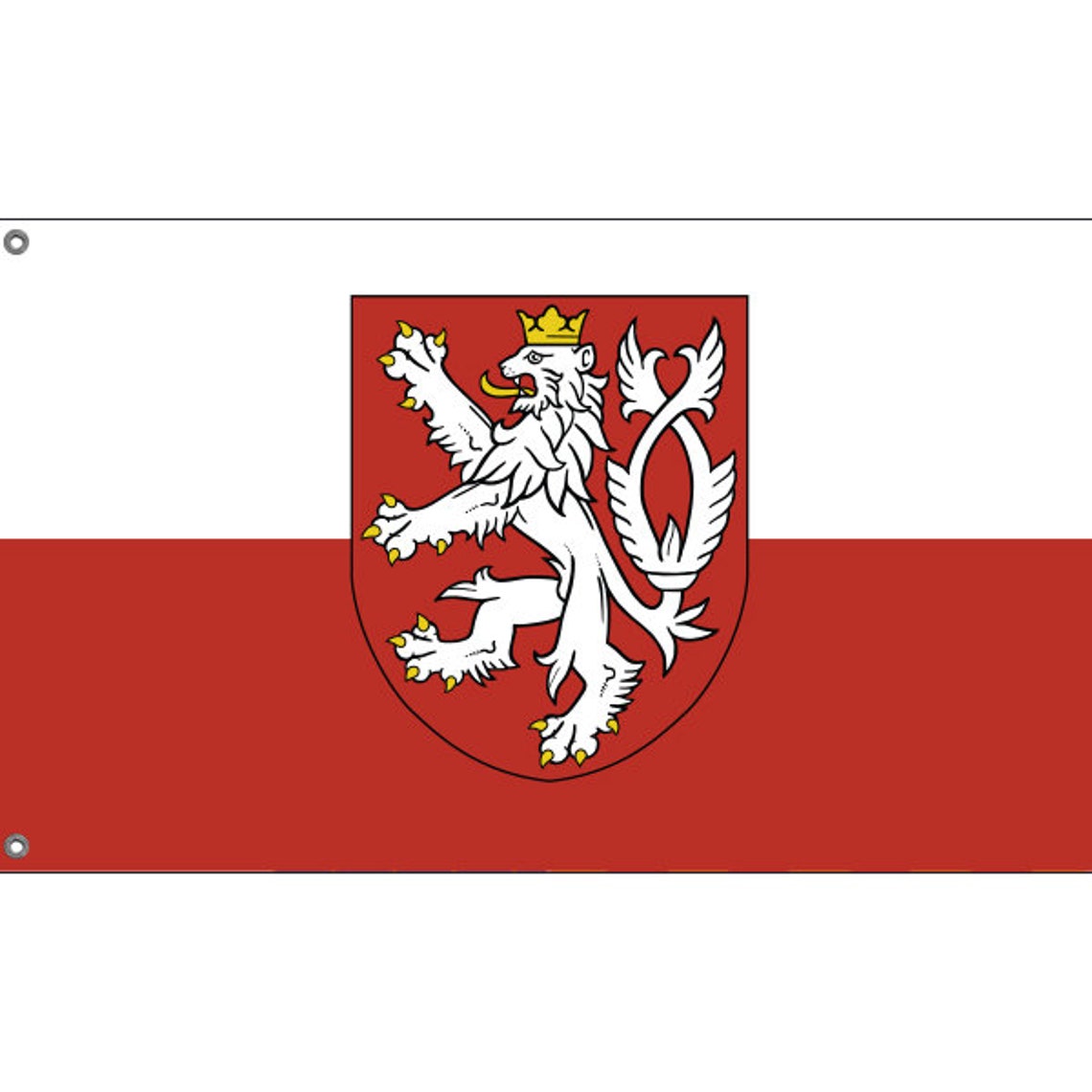 Bohemian Coat of Arms Flag | Unique Design Print | High Quality ...