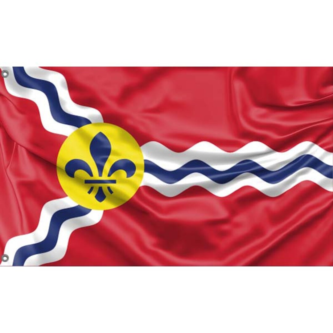 Saint Louis City Flag Unique Design Print High Quality Materials 5 ...