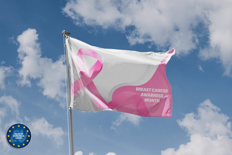 Breast Cancer Awareness Month Flag / Unique Print 3x5 Ft / - Etsy