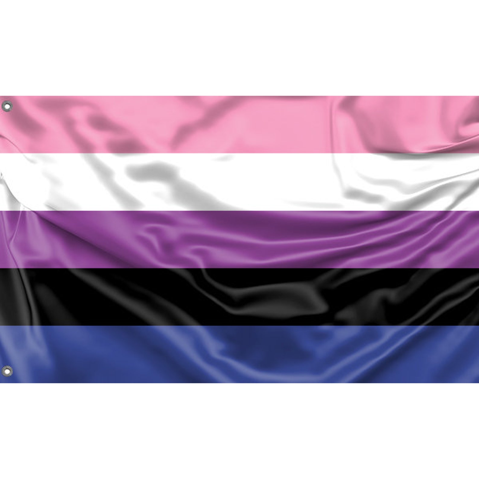 Genderfluid Pride Flag | Unique Design Print | High Quality Materials ...