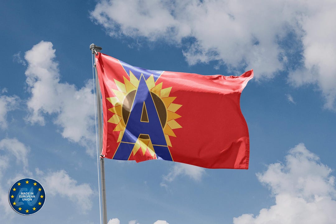 Augusta Flag, Kansas USA | Unique Design Print | Hiqh Quality Materials ...