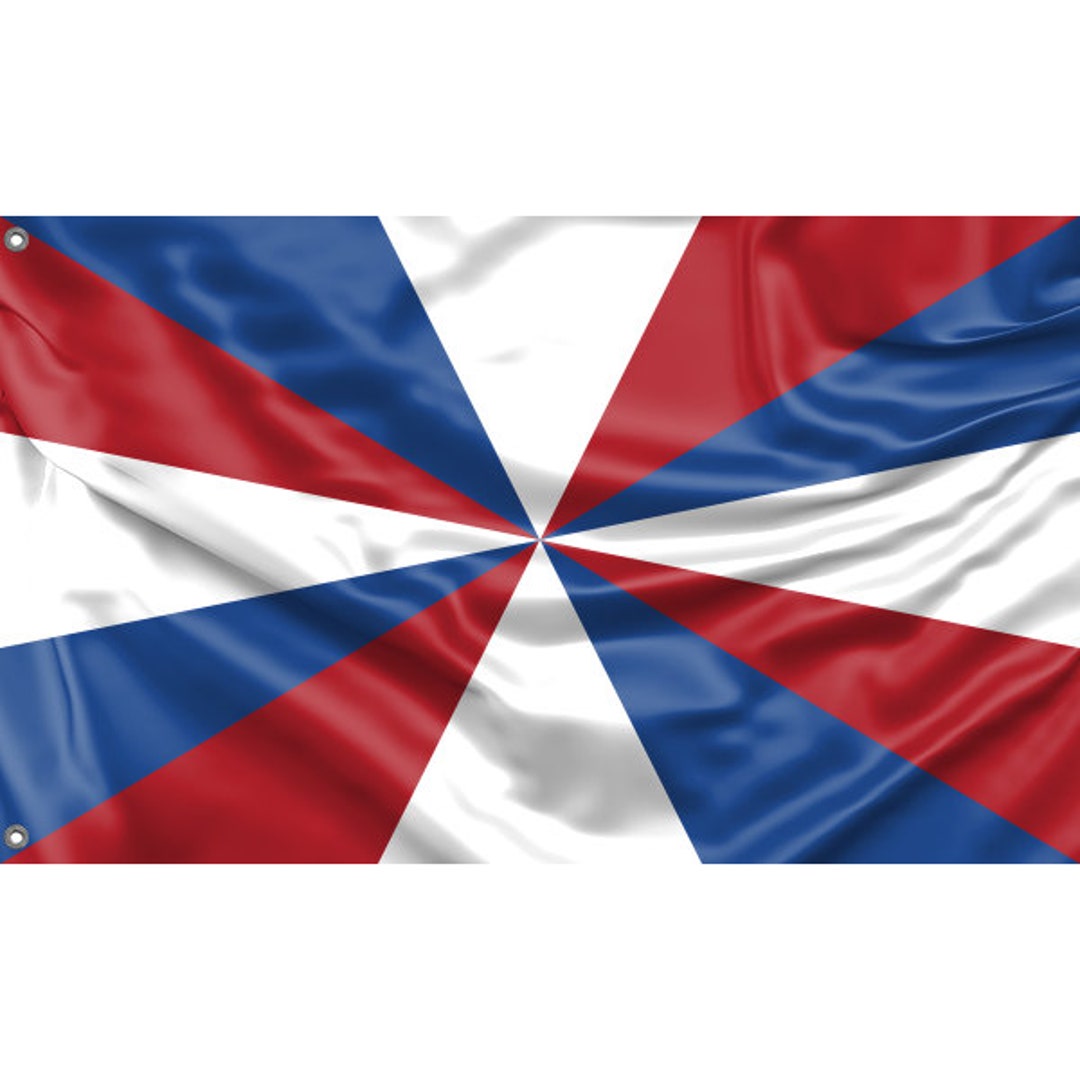 Naval Jack of the Netherlands Flag Unique Design Print High Quality ...