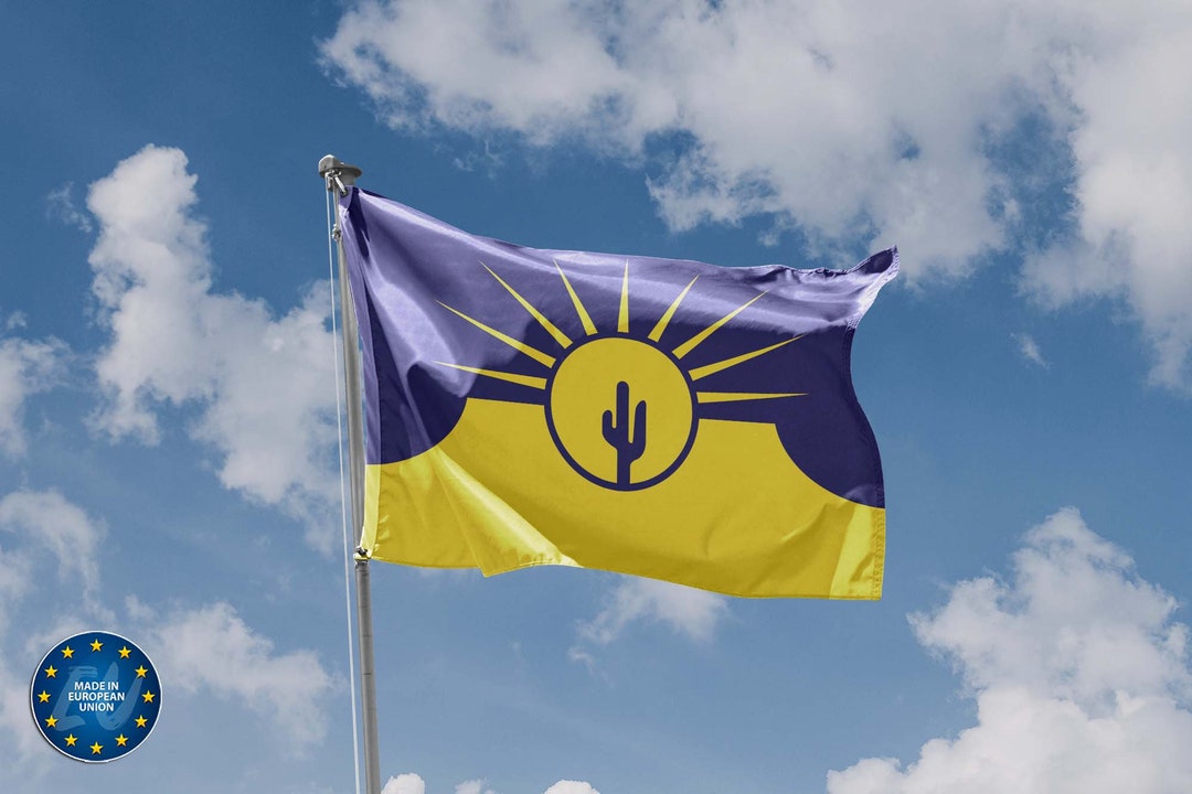 City of Mesa, Arizona Flag | Unique Design Print | High Quality ...