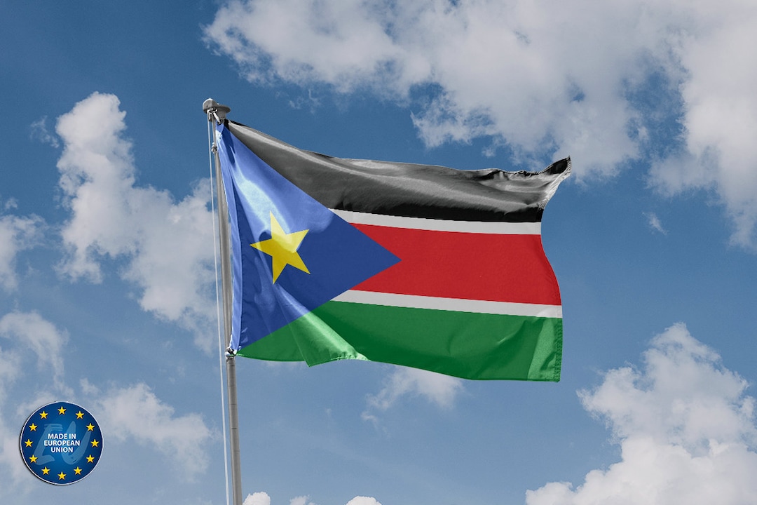 Flag of South Sudan | Unique Design Print | High Quality Materials | 5 ...