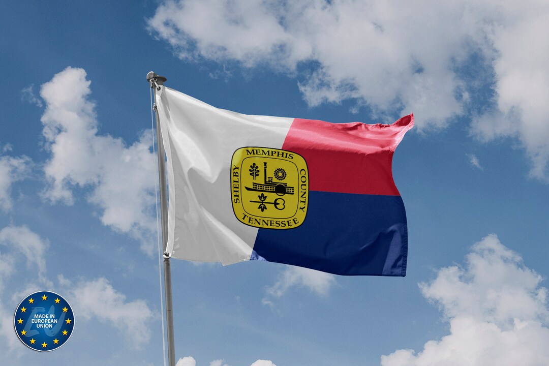 Memphis City Flag | Unique Design Print | High Quality Materials | 5 ...