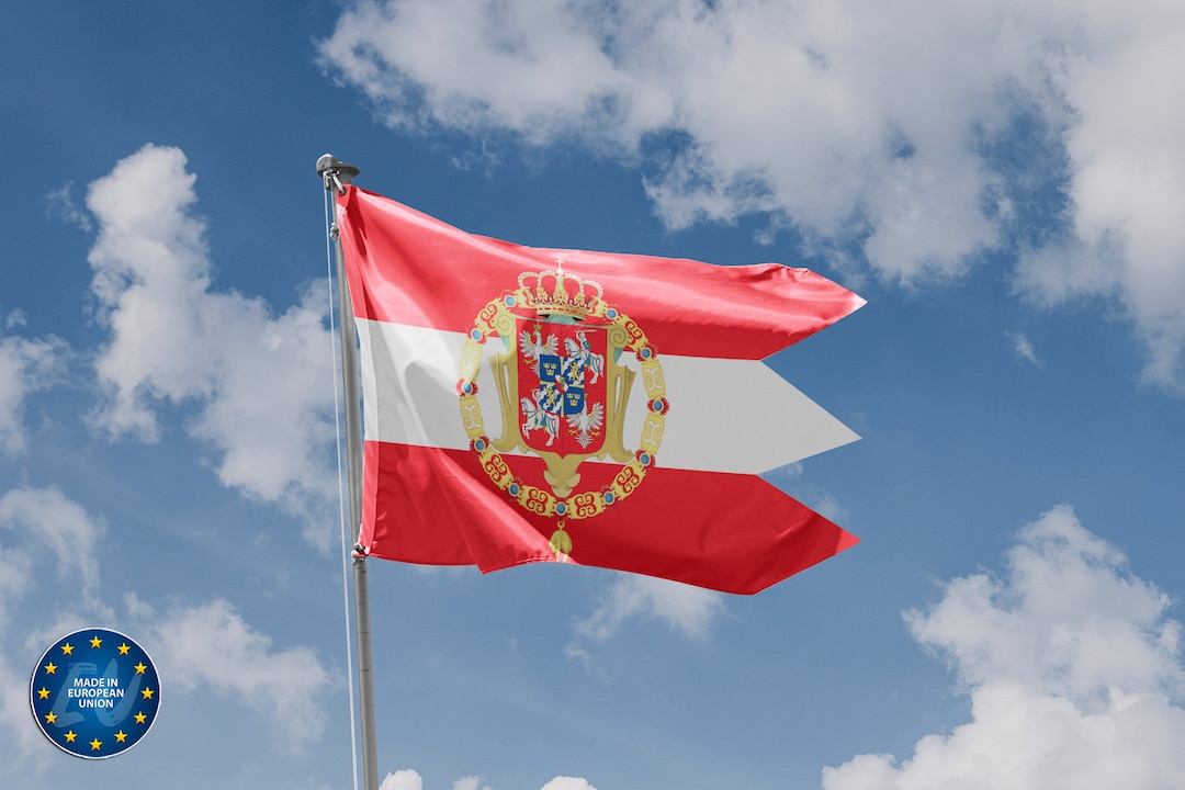 Polish-lithuanian Commonwealth Flag | Unique Design Print | High ...