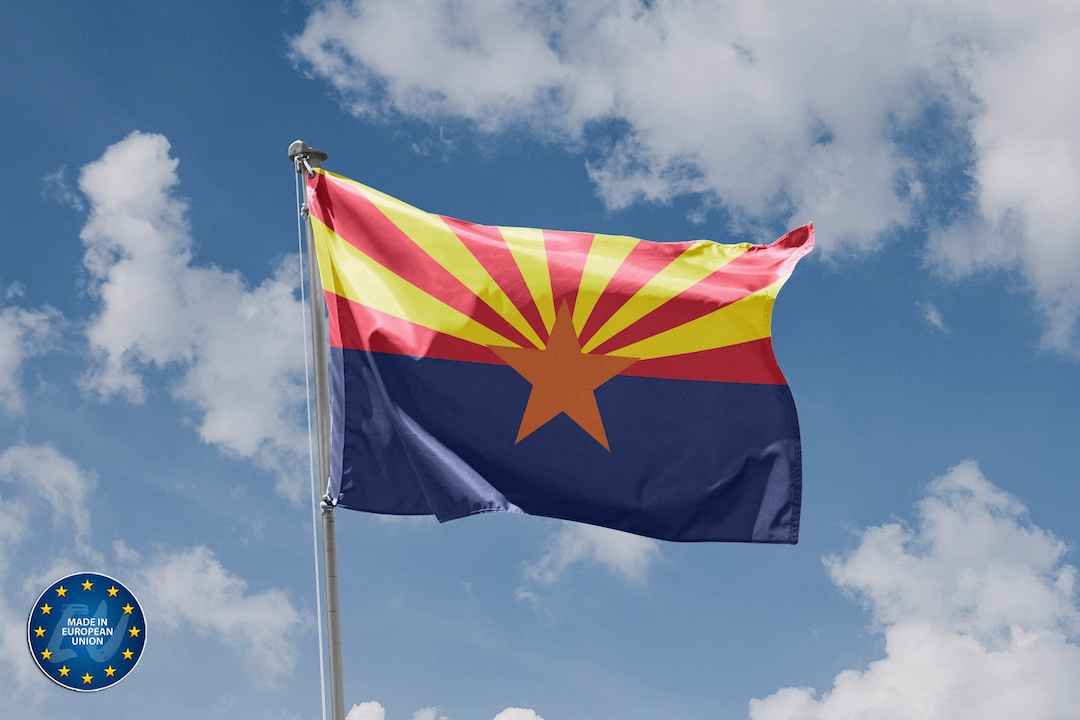 Arizona State Flag | Unique Design Print | High Quality Materials ...