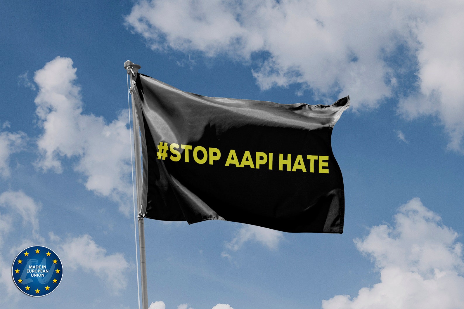Stop Aapi Hate Flag | Unique Design Print | Hiqh Quality Materials ...