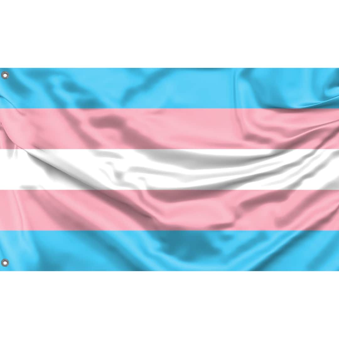 Transgender Pride Flag Unique Print 3x5 Ft / 90x150 Cm Size - Etsy