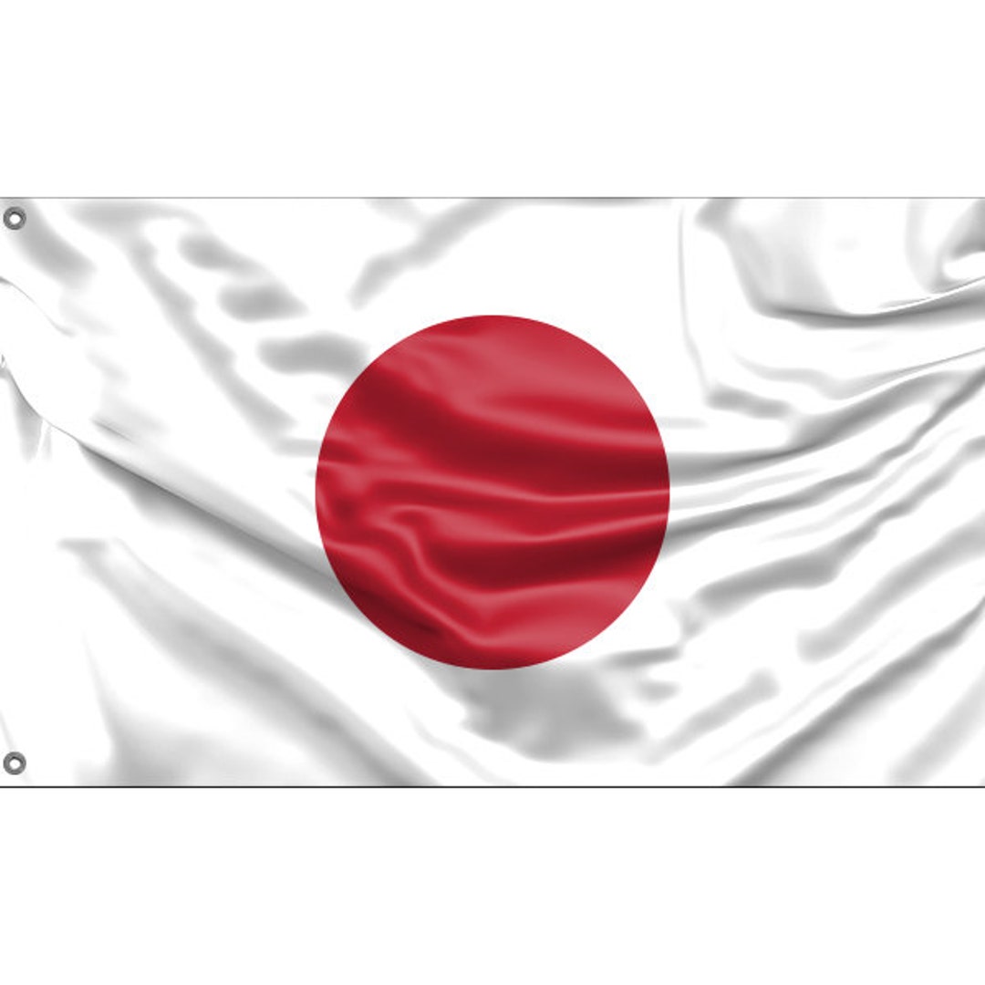 Japan Flag Unique Design Print High Quality Materials Size 3x5 Ft ...