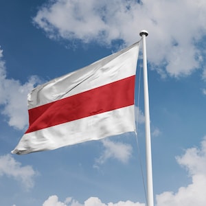Historical Belarus the Pahonia Flag | Unique Design Print | High ...