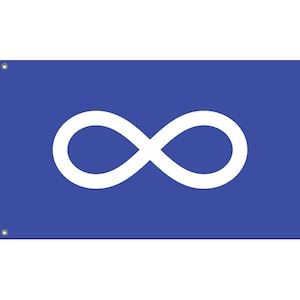 Historical Metis Flag | Unique Design Print | High Quality Materials ...
