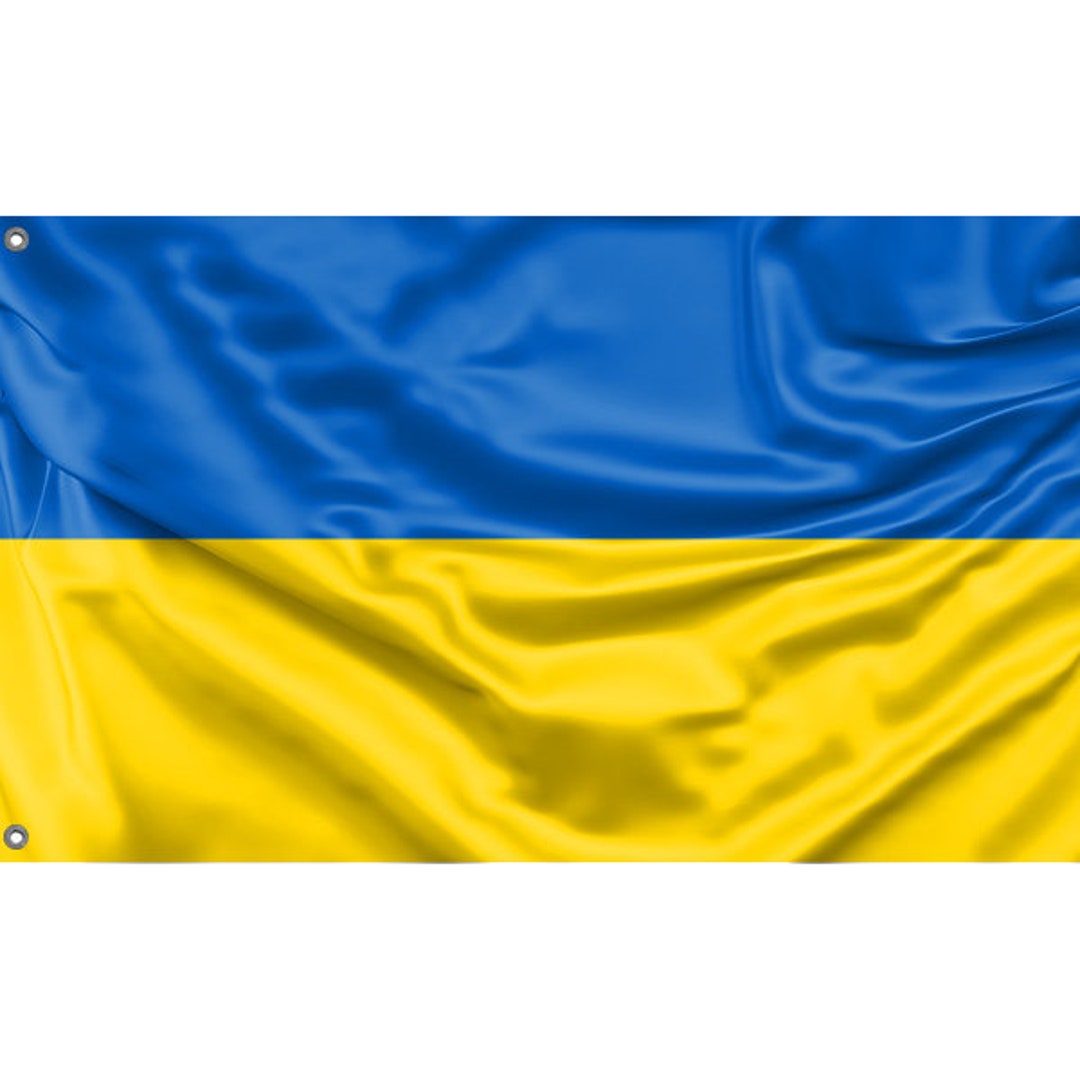 Ukraine National Flag Unique Design Print High Quality Materials 5 ...