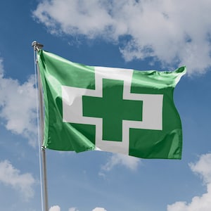 Safety and Health Flag | Unique Design Print | High Quality Materials ...