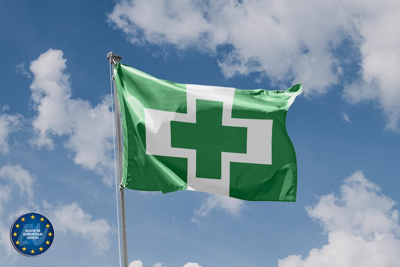Safety and Health Flag | Unique Design Print | High Quality Materials ...