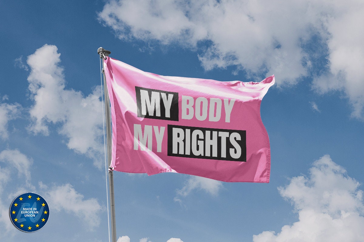 My Body My Rights Flag Unique Print 3x5 Ft / 90x150 Cm Size - Etsy