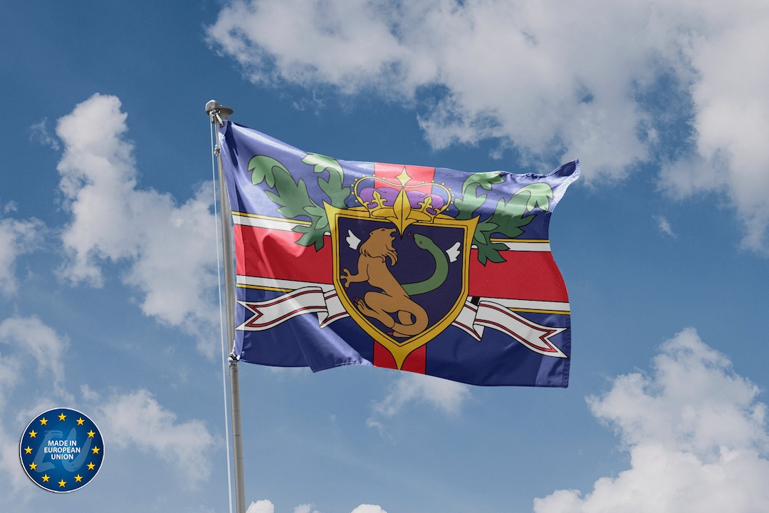 Holy Britannian Empire Flag | Unique Design Print | High Quality ...