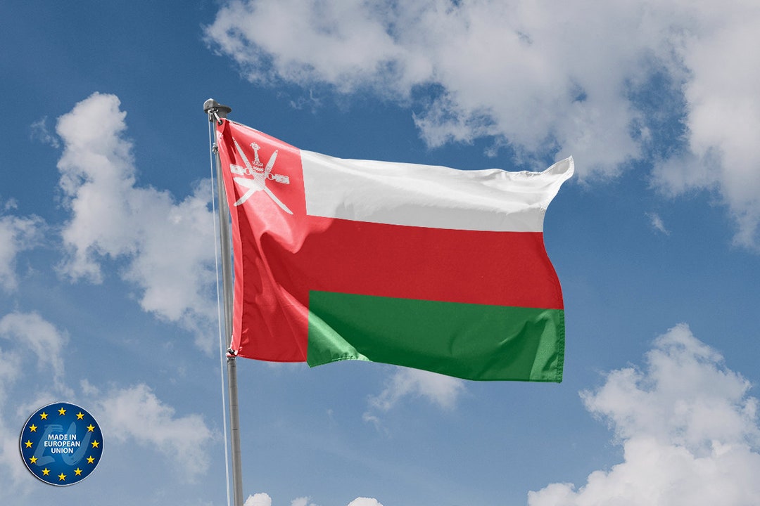 Flag of Oman | Unique Design Print | High Quality Materials | Size ...