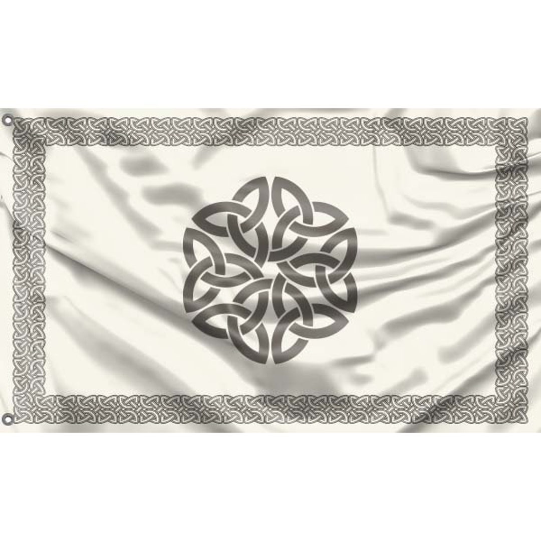 Ancient Celtic Flag Unique Design Print High Quality Materials Size 3x5 ...