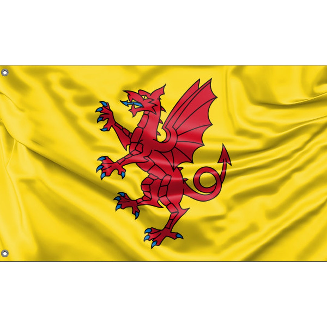 Somerset County Flag, United Kingdom Unique Design Print High Quality ...