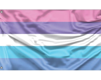 Intergender Flag Unique Design Print High Quality Materials Size 3x5 Ft ...