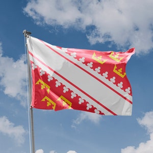 Flag of Alsace, Unique Print, 3x5 Ft / 90x150 Cm Size, EU Made - Etsy
