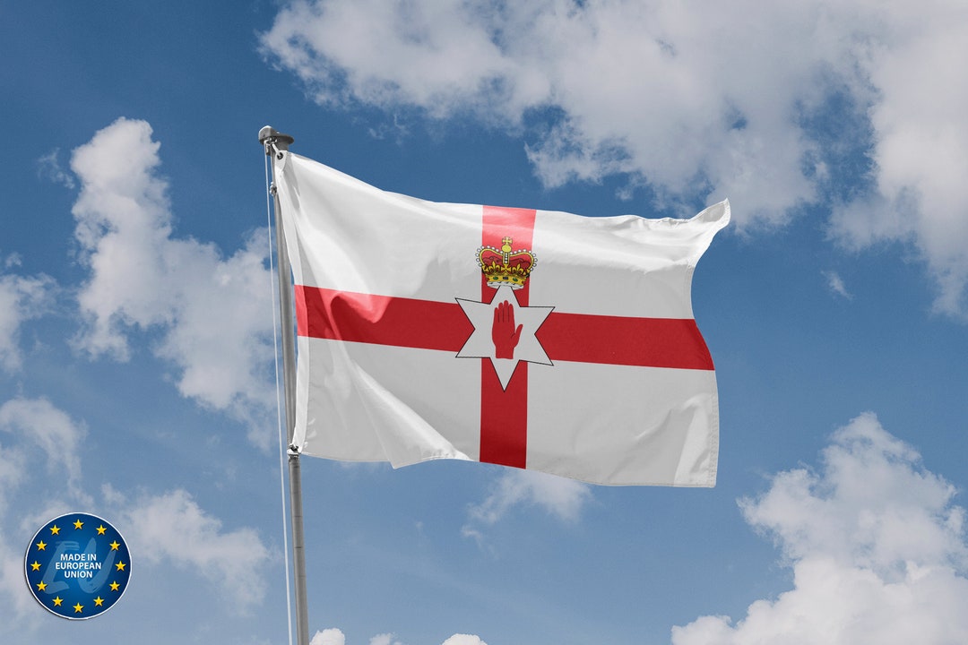 Ulster Flag | Unique Design Print | High Quality Materials | 5 Sizes ...