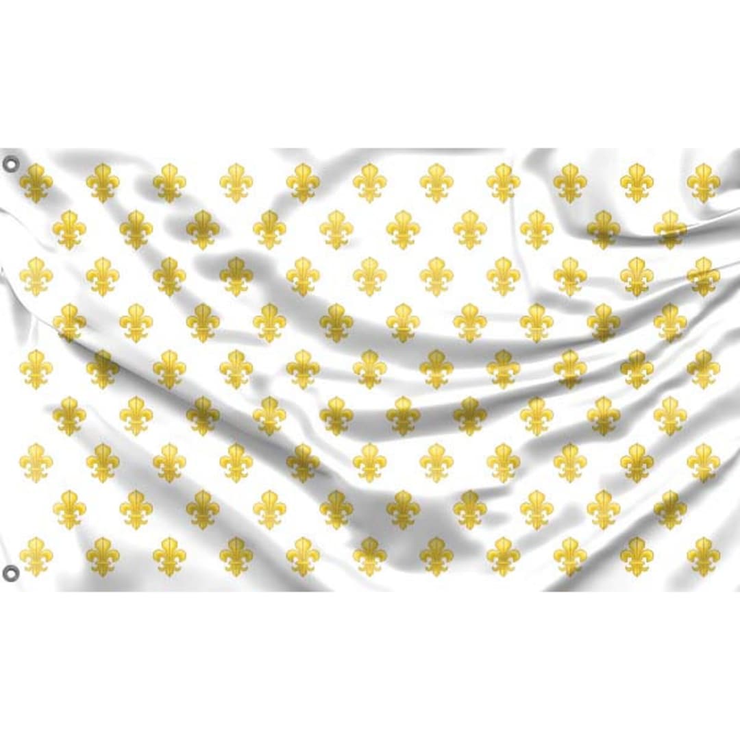 Kingdom of France Flag Unique Design Print Hiqh Quality Materials 5 ...