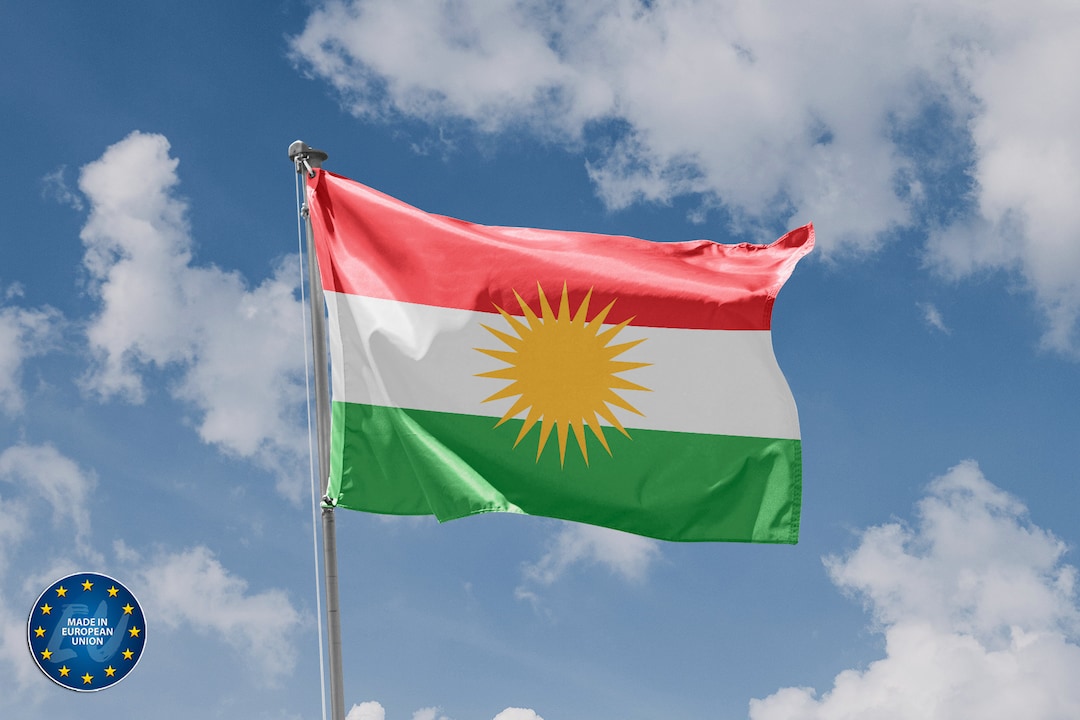 Kurdistan Flag | Unique Design Print | High Quality Materials | 5 Sizes ...